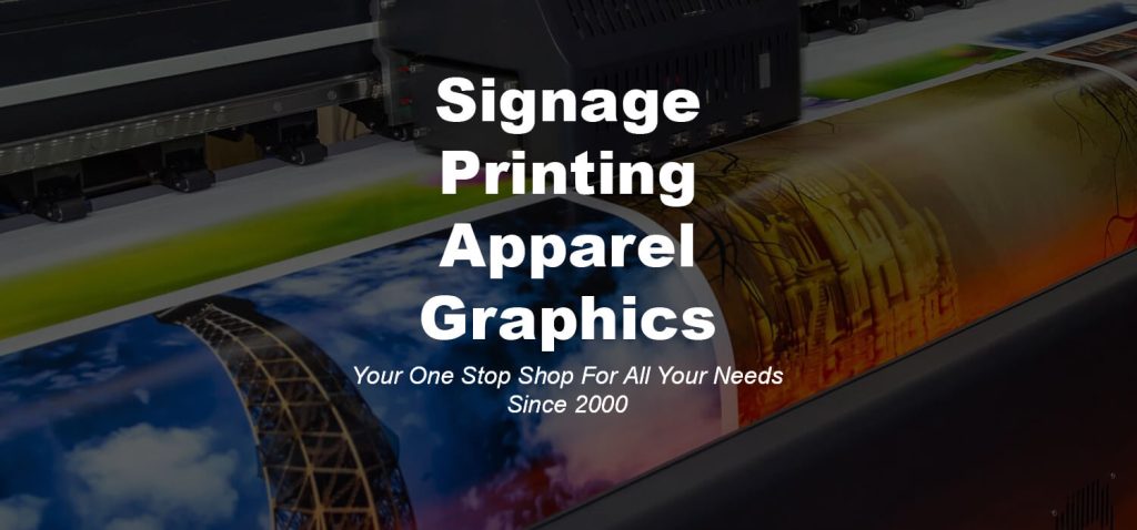 Universal Printing and Signs – Your one stop shop for all your needs!